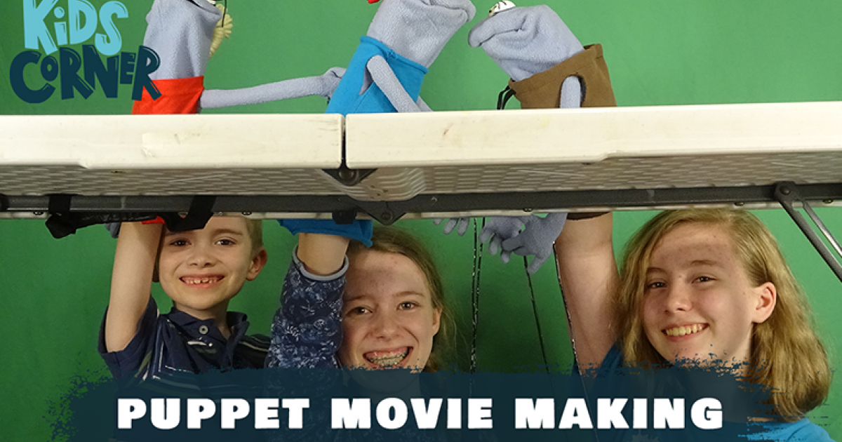 Puppet Movie Making | Kids In Action | Kids Corner