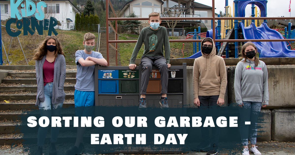Sorting Our Garbage: Earth Day | Kids In Action | Kids Corner