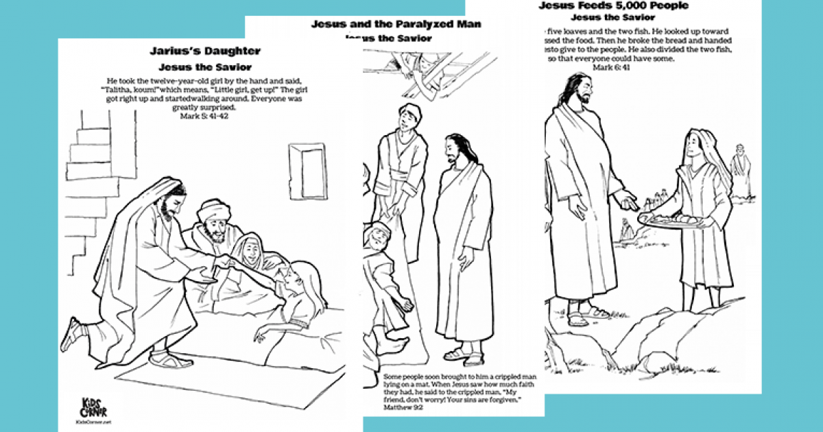 jesus is my friend coloring pages