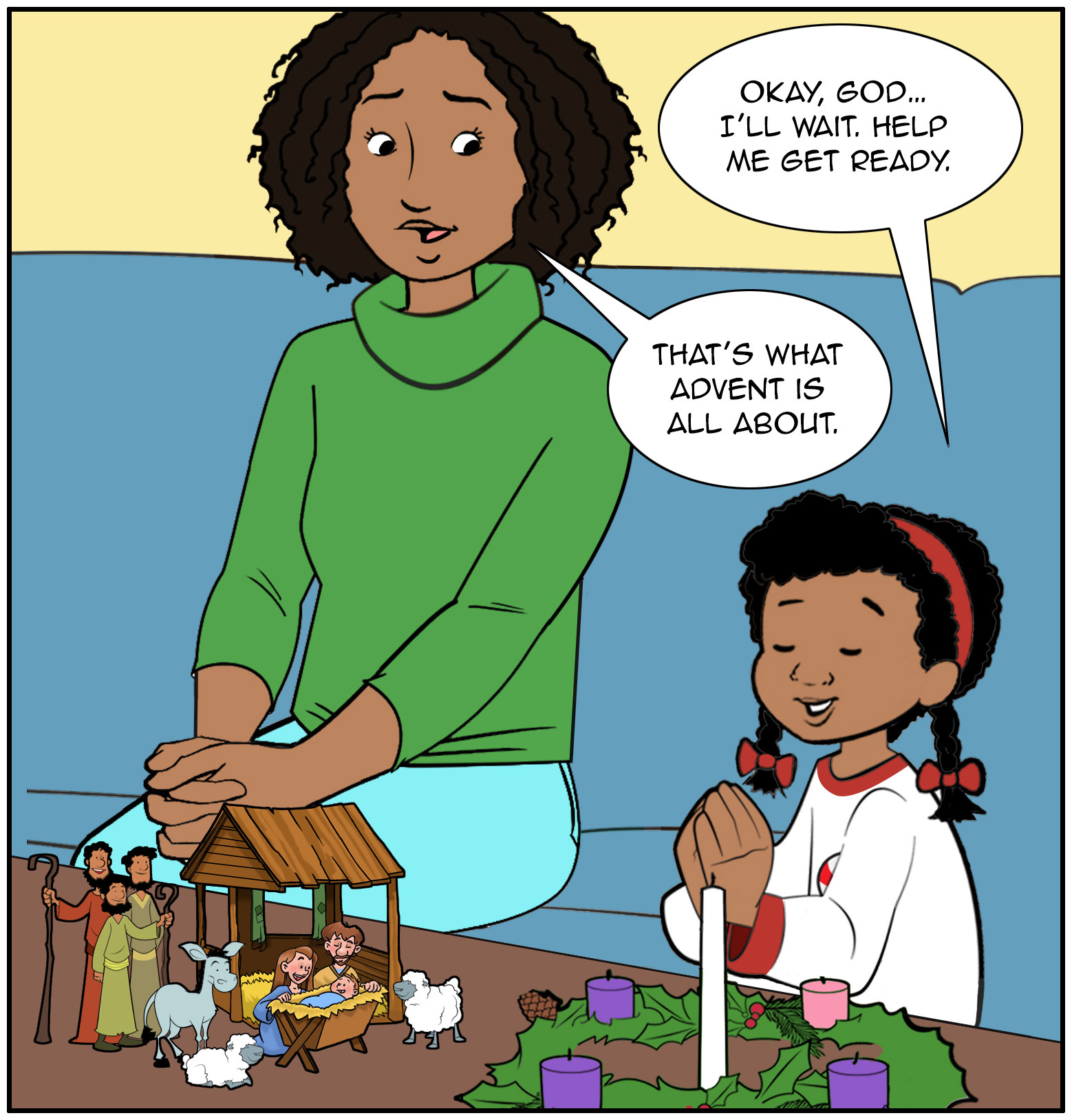 Advent: The Season of Waiting | Devotions | Kids Corner