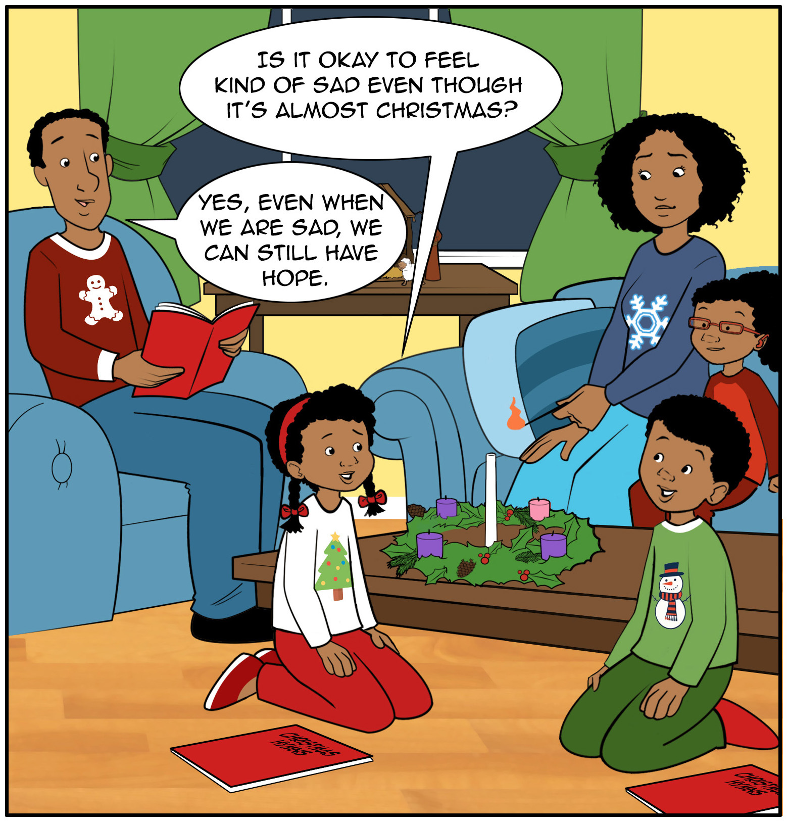 Advent at Home: O Come, O Come Emmanuel | Devotions | Kids Corner