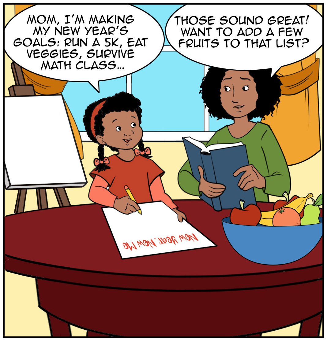 New Year! New Me! | Devotions | Kids Corner