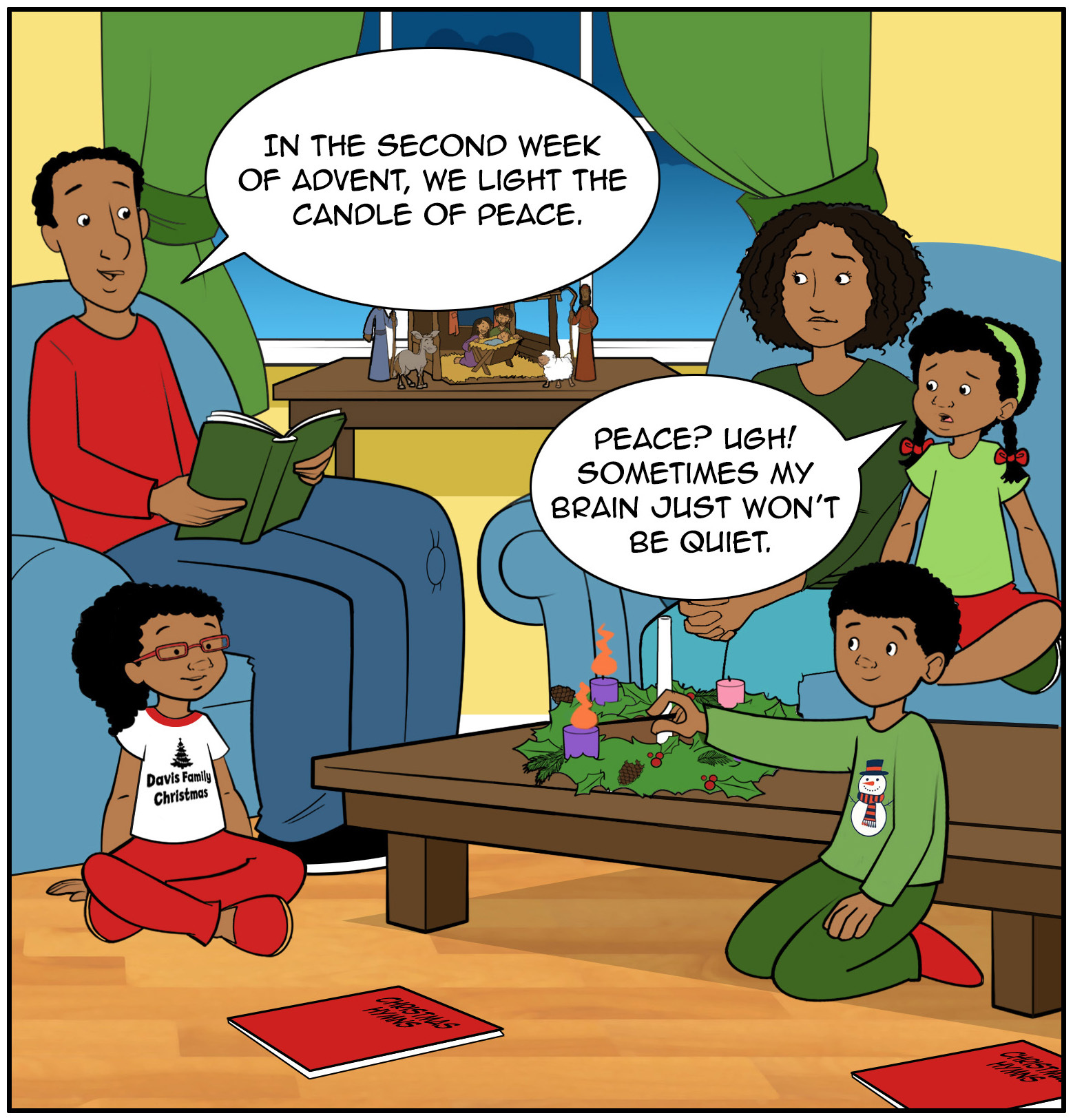 Advent at Home: Silent Night | Devotions | Kids Corner