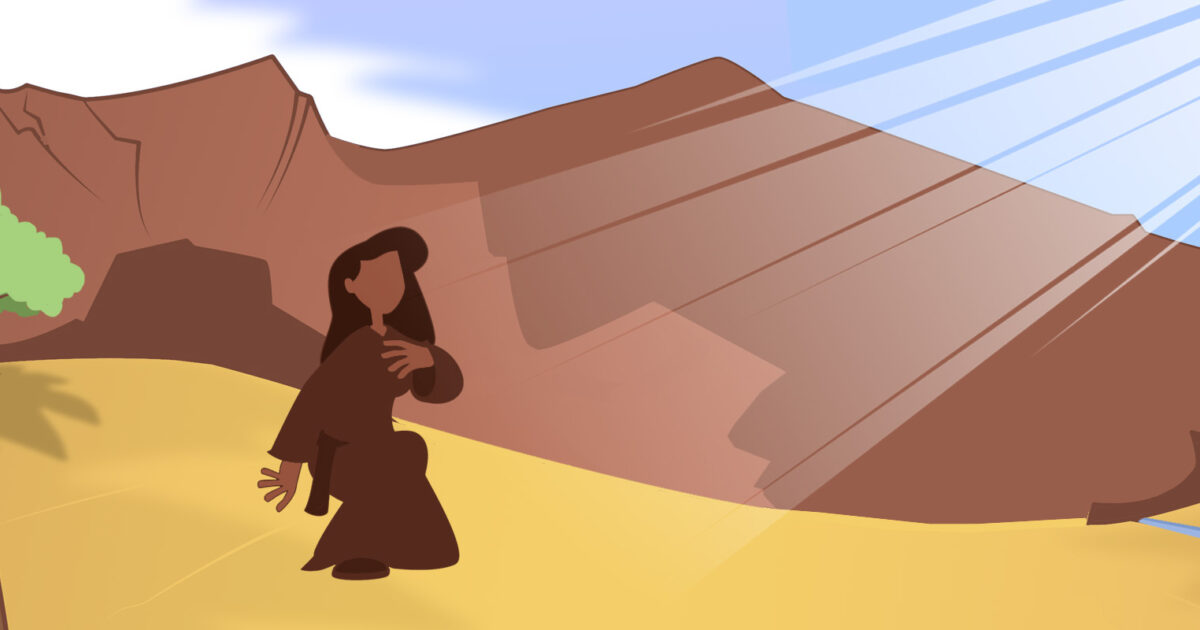 The Story of Hagar | Audio Bible Stories | Kids Corner