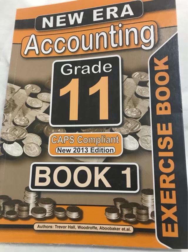 Courses & Study Guides - New era accounting. Grade 11, Exercise book ...