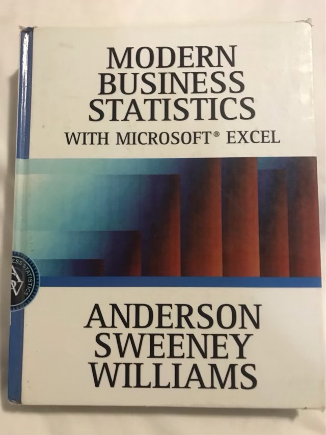 Mathematics - Modern Business Statistics with Microsoft Excel - David ...
