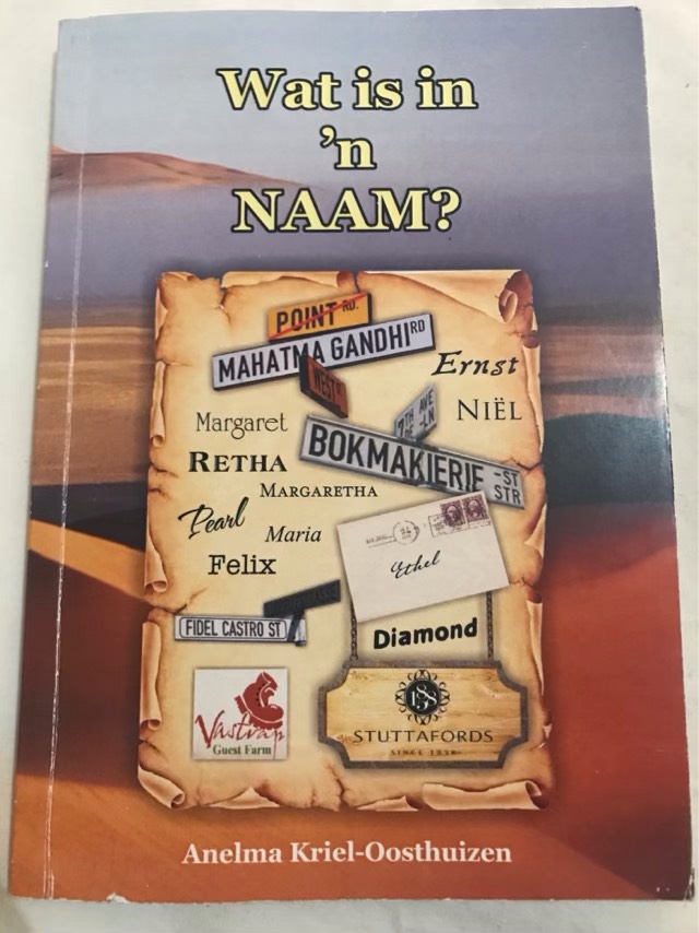 Autographed - Wat is in n Naam? *SIGNED* - Anelma Kriel-Oosthuizen for ...