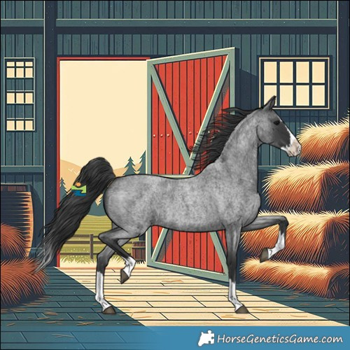 xxzpzAVR Early Shadow 1Y | HorseGeneticsGame.com