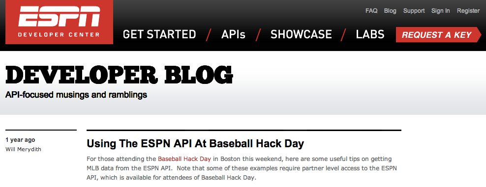 Keep Your API Developer Area Blog Up To Date