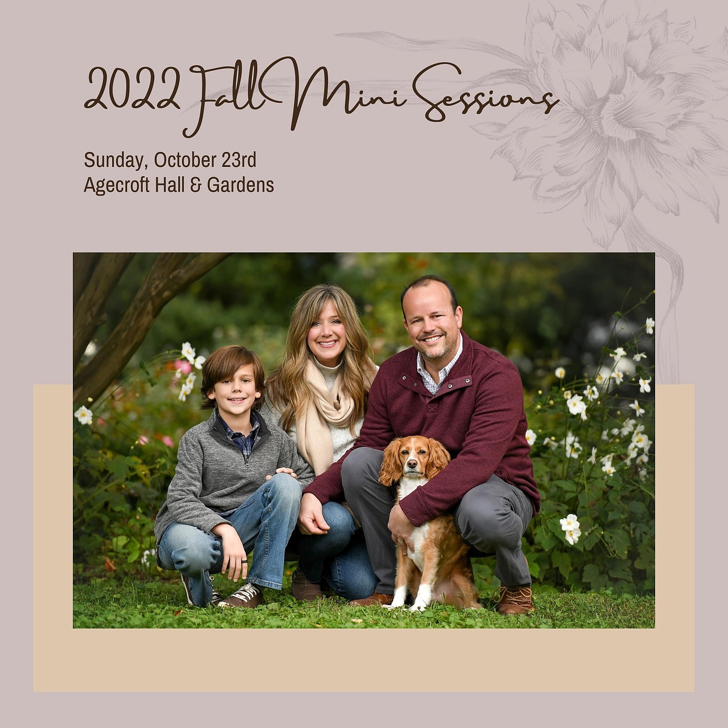 2022 Fall Mini Session Event - Booking Calendar - Katie Kraft Studio