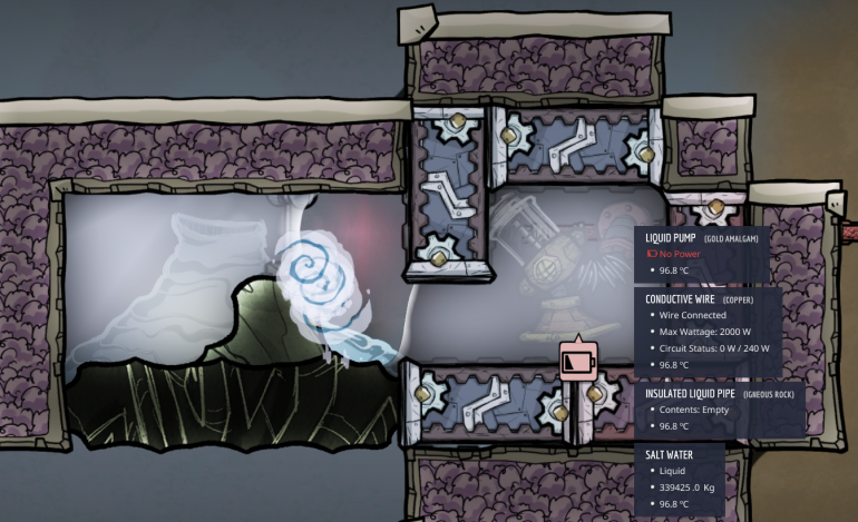 Surfs up, my dupes. : r/Oxygennotincluded