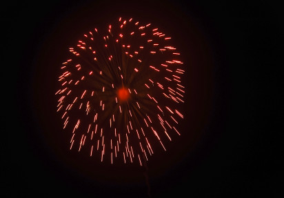 End of Summer; Fireworks; Ocean Park; Oak Bluffs, Martha’s Vineyard ...