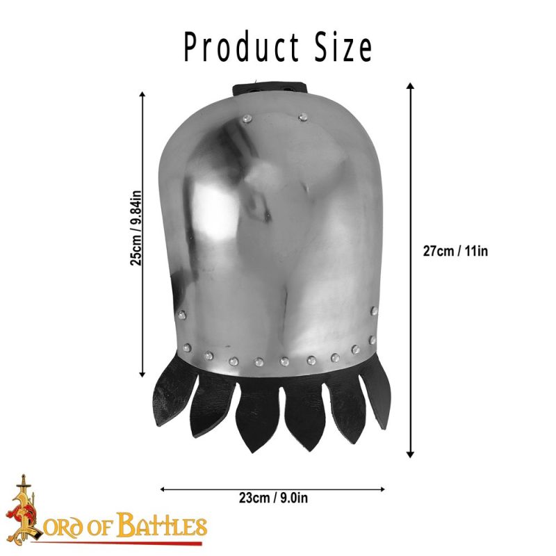 Medieval Pauldrons - Mountable Upgrade for Chainmail and Padded Armor ...