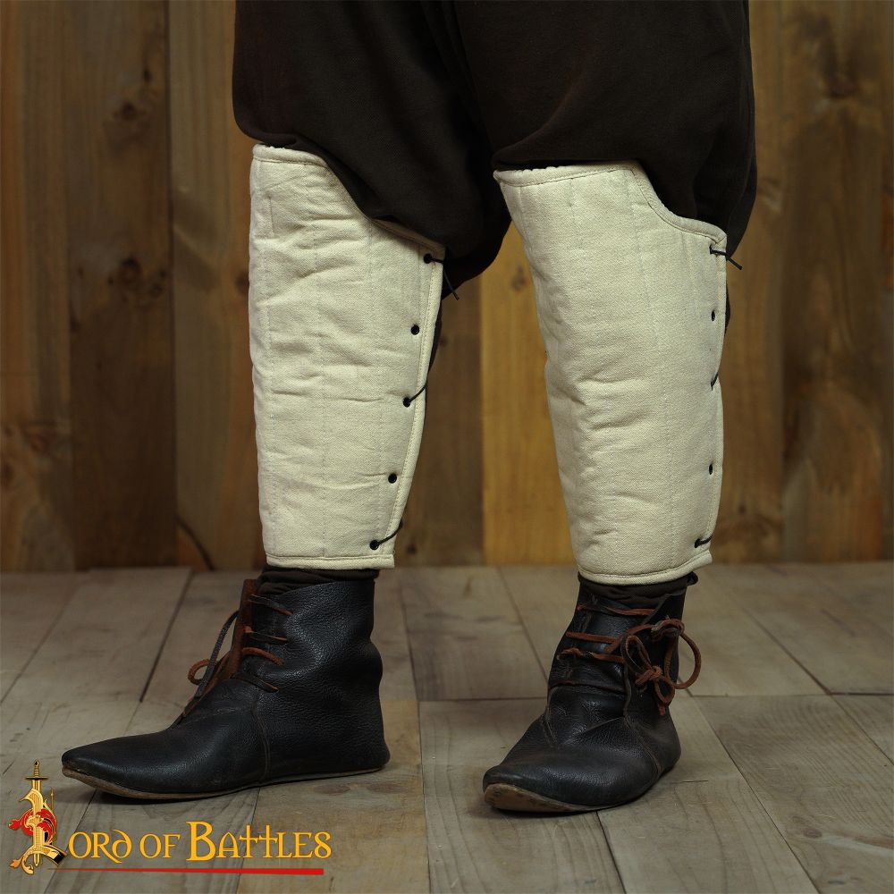 Padded Greaves - Natural