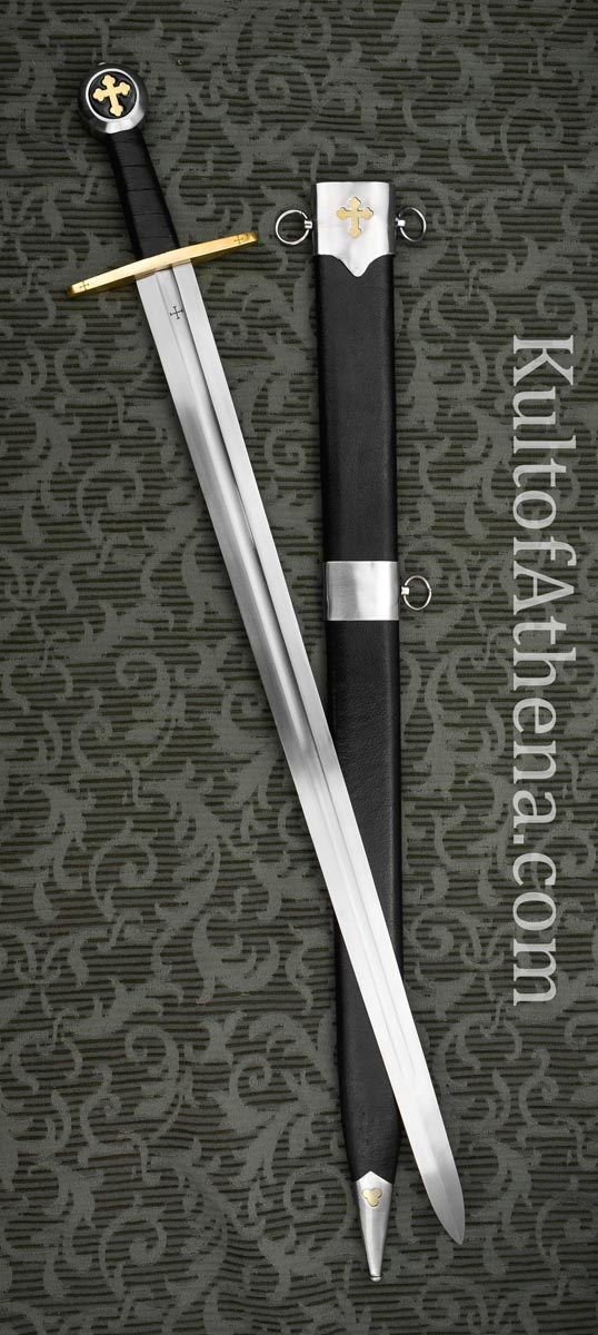 Militia Templi Sword - Knight's Templar Arming Sword - Kult of Athena