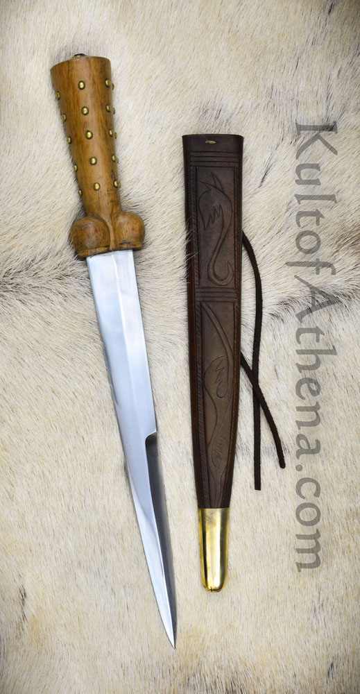 Tod Cutler - 14th - 15th Century Studded Bollock Dagger - Kult of Athena