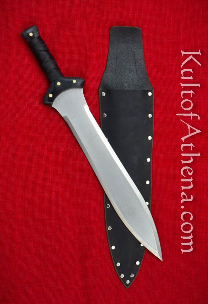 Spartan Lakonian Tactical Sword with Sheath - Kult of Athena