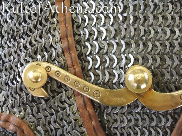 Chainmail Lorica Hamata - Alternating Wedge Riveted Rings - Kult of Athena