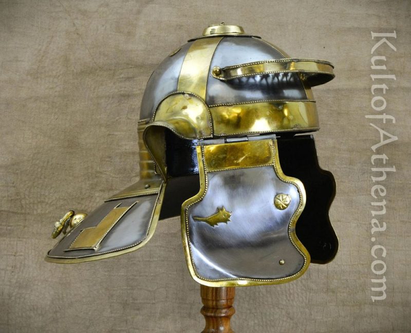Roman Niedermoermter Helmet – 18 Gauge – Kult of Athena