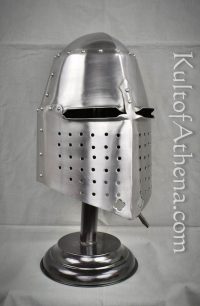 Pembridge 14th Century Great Helm - Kult of Athena