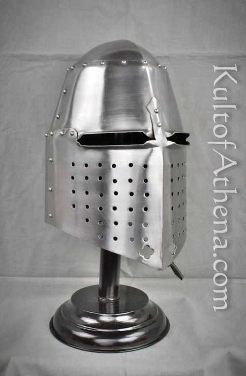 Medieval Helmets - Authentic Helms, Bascinets, Sallets & More