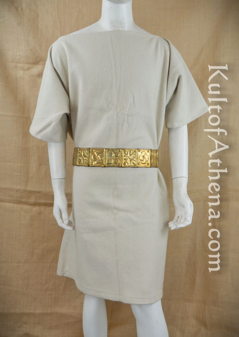Deepeeka - Wool Roman Tunic - White - Kult of Athena