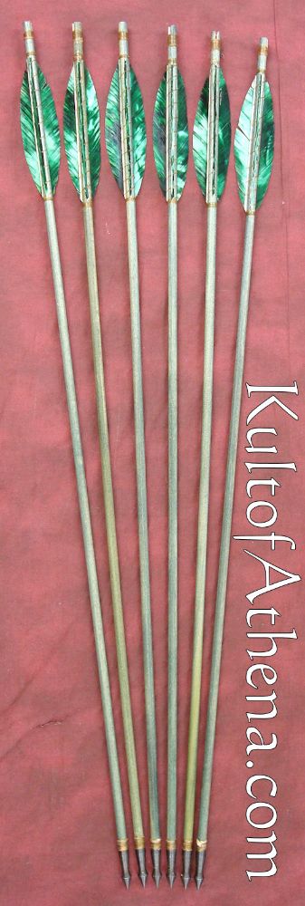 Rudder Bows - Arrows - Elfadl - Premium Elven Arrow (x6) - Kult of Athena