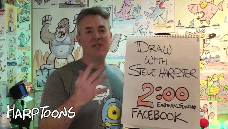 VIRTUAL EVENT: LIVE Drawing With Steve Harpster at 2pm Eastern with ...