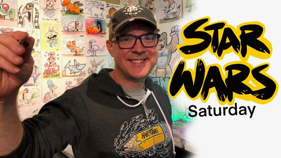 VIRTUAL EVENT: LIVE Drawing Star Wars with Steve Harpster at 10am ...