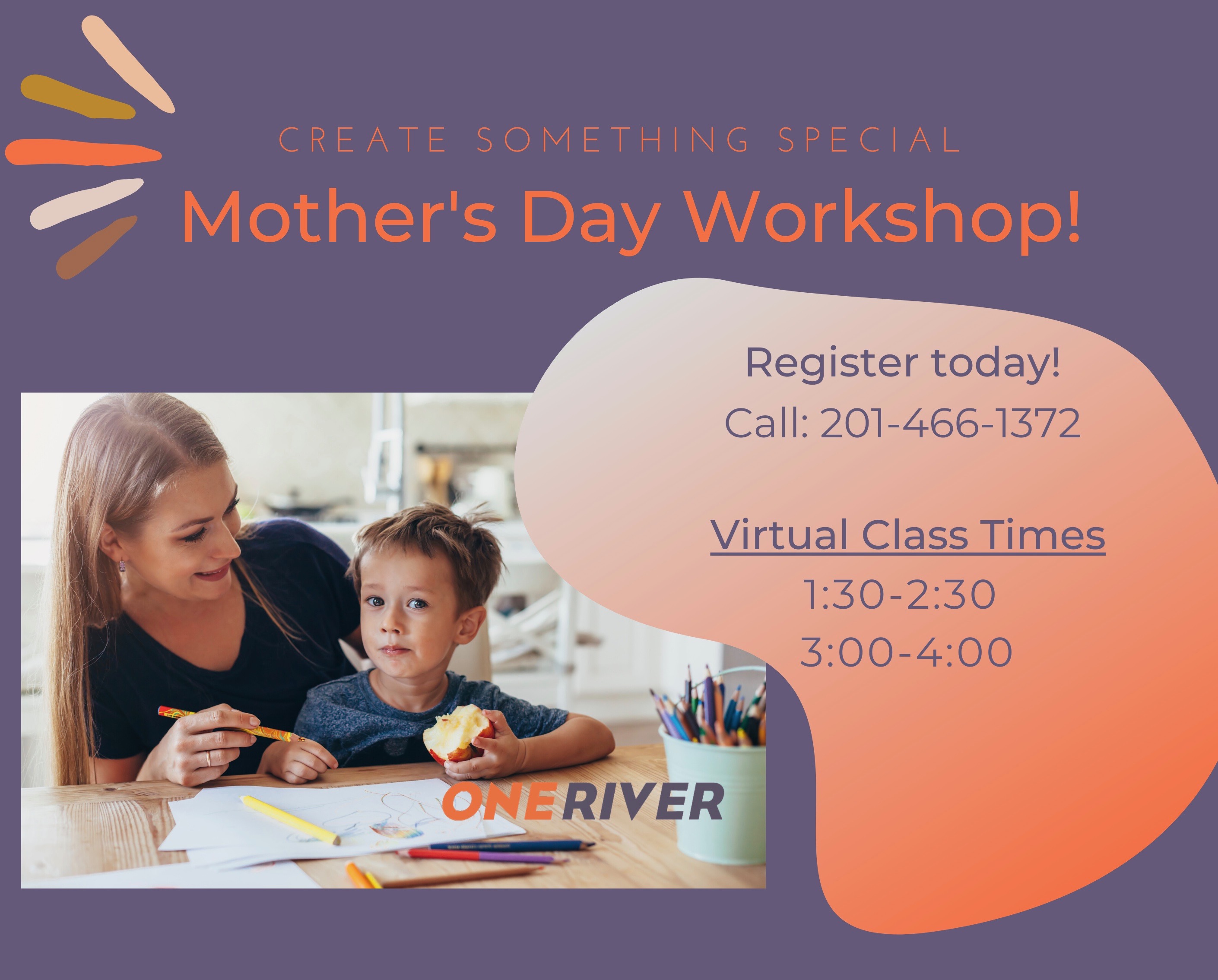 VIRTUAL EVENT: Mother's Day Virtual Art Workshop! at 1:30pm Eastern ...
