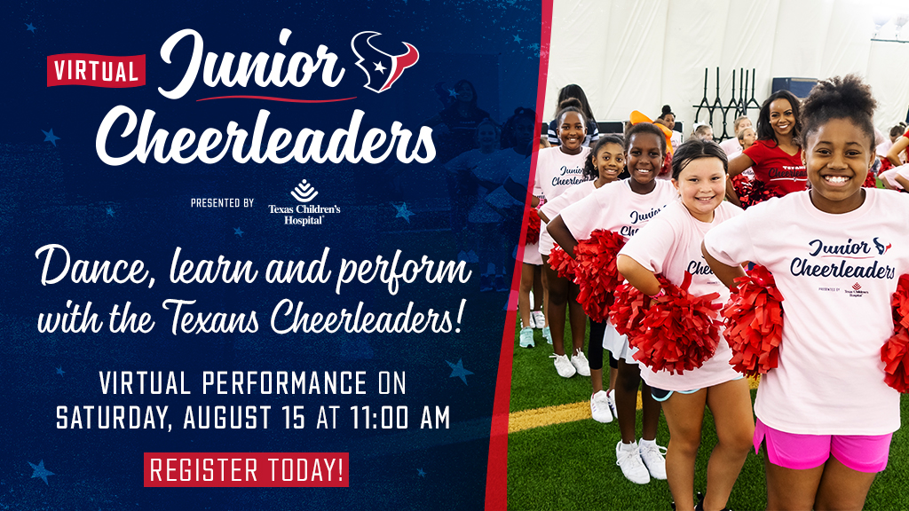 The Houston Texans Cheerleaders partnered with Texas Children's ...