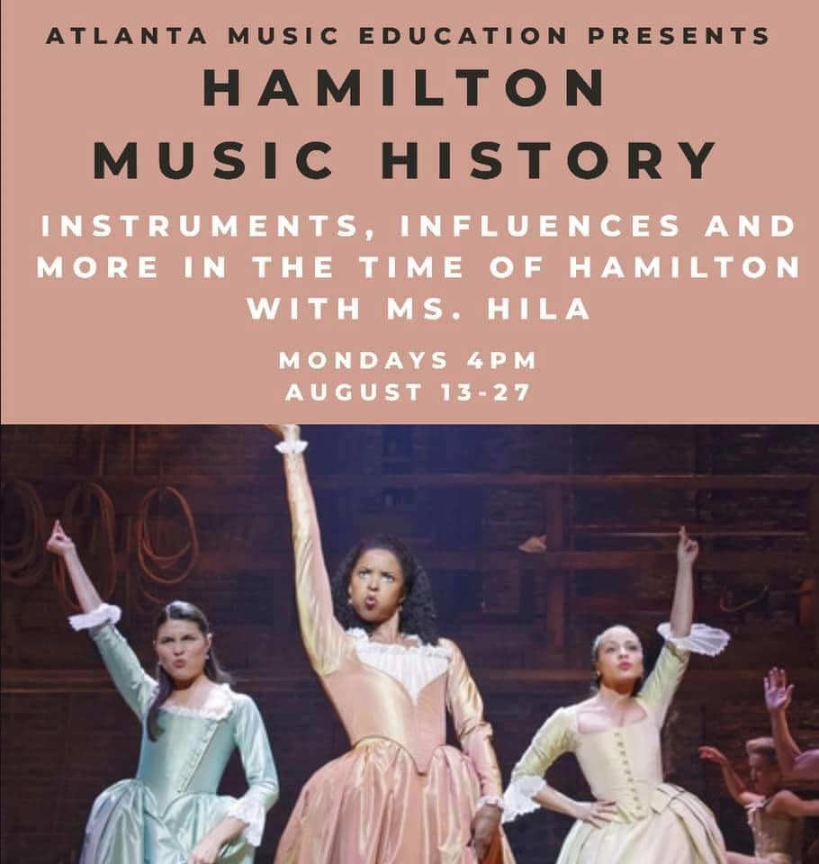 Hamilton Music History with Ms. Hila (Instruments, influences, and more ...