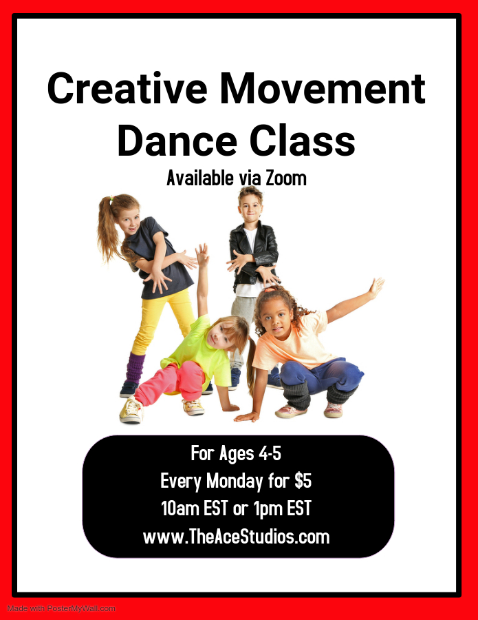 Virtual Creative Movement Dance Class | Kids Out and About Philadelphia