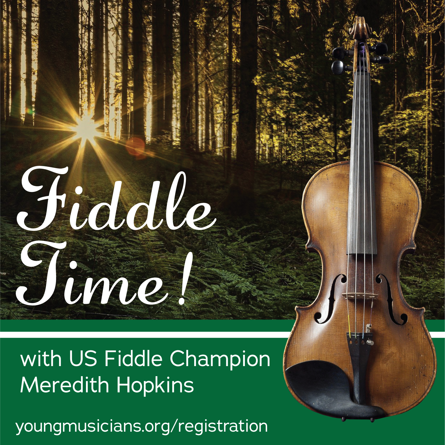 Fiddle Time! with US Fiddle Champion Meredith Hopkins | Kids Out and ...