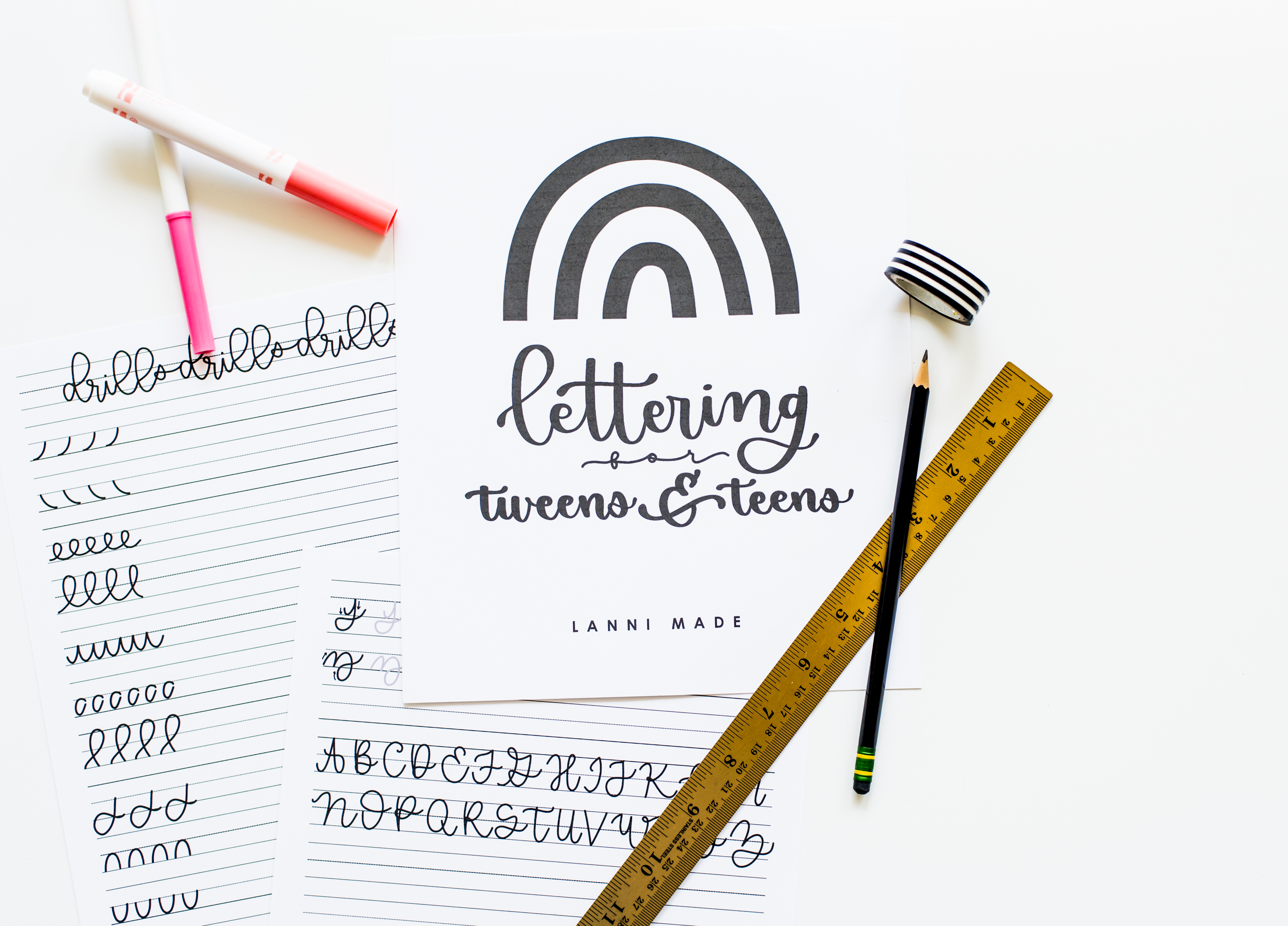 Lettering for Tweens and Teens | Kids Out and About Rochester