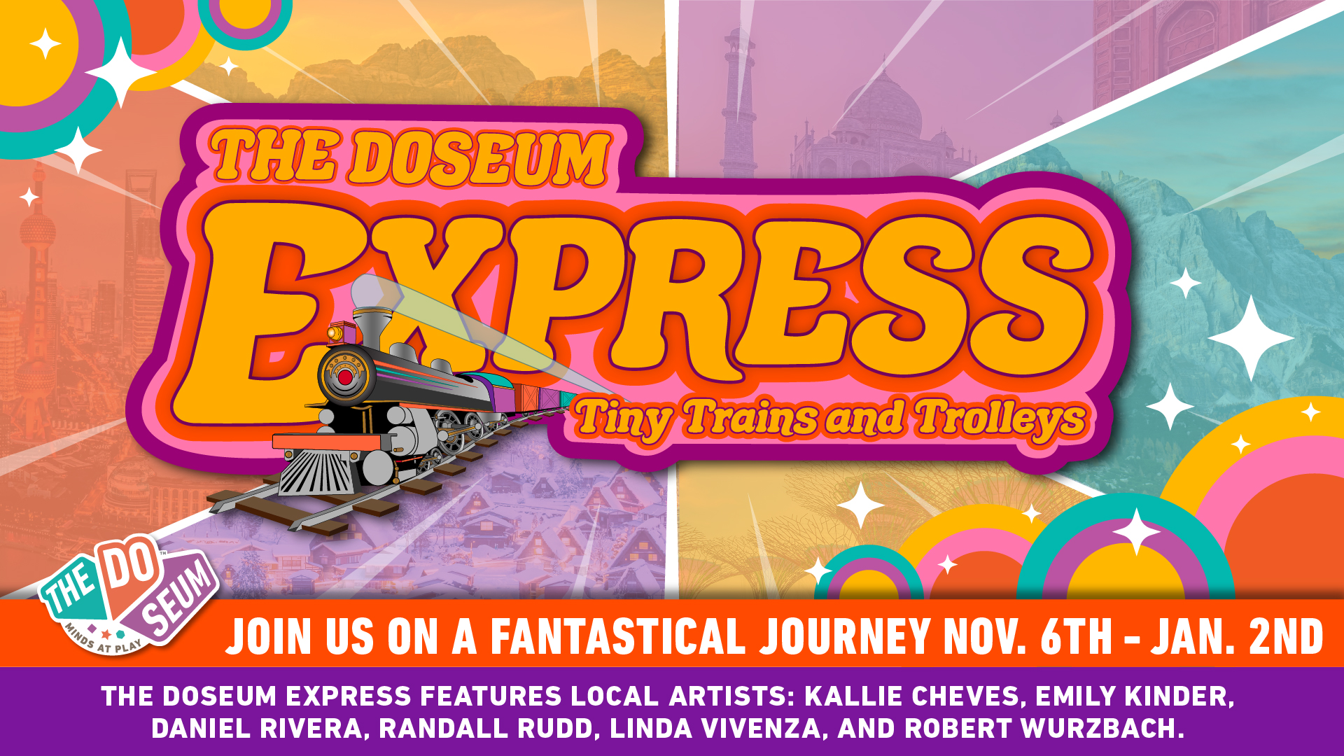 The DoSeum Express: Tiny Trains and Trolleys | Kids Out and About San ...