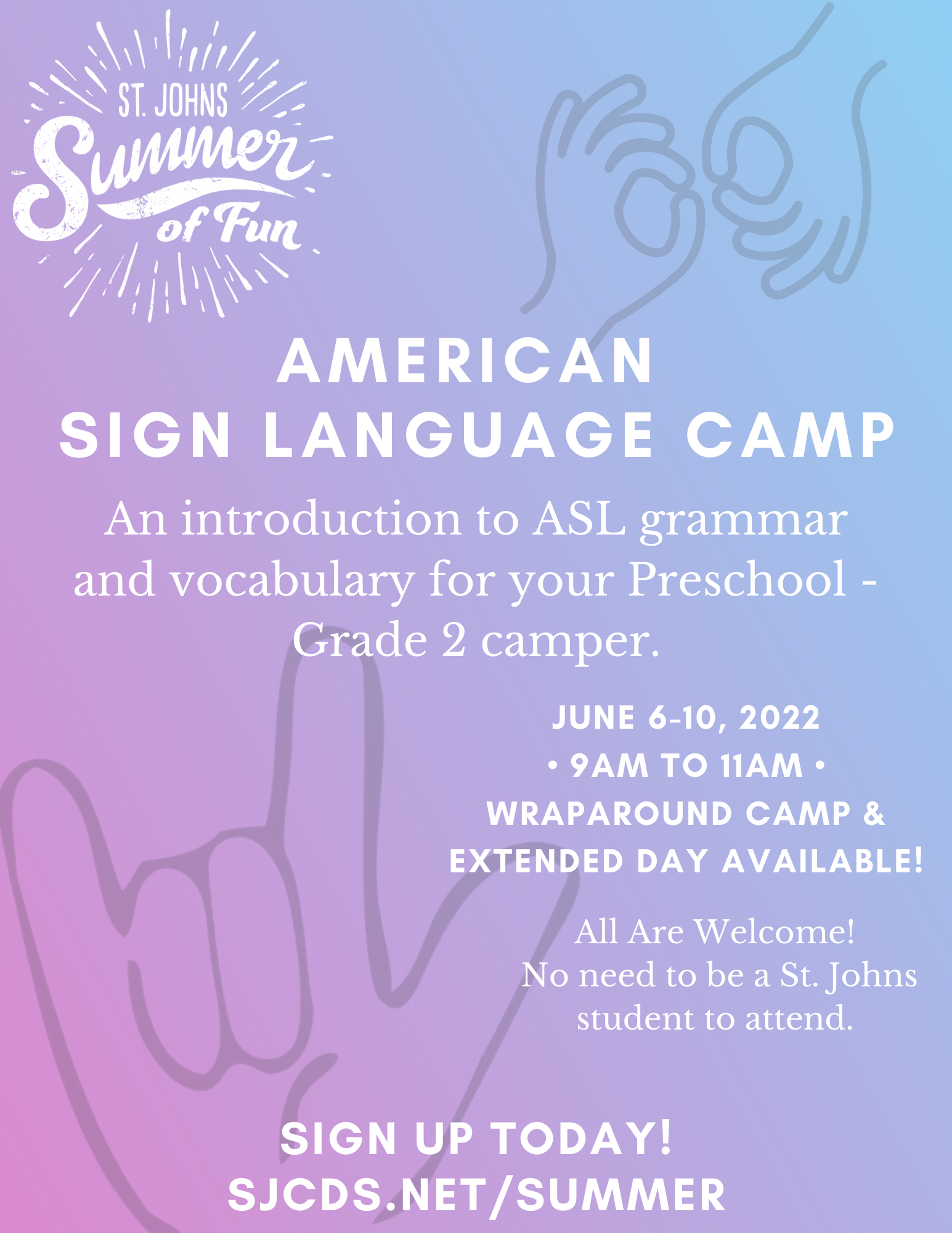 American Sign Language Camp | Kids Out and About Seattle