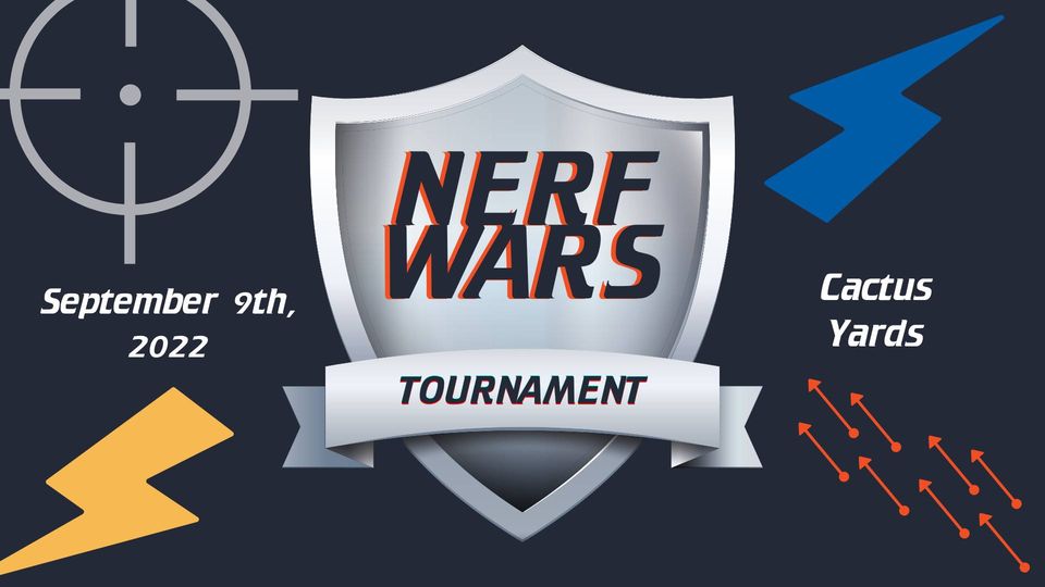 Gilbert Nerf Wars Tournament at Cactus Yards | Kids Out and About Phoenix