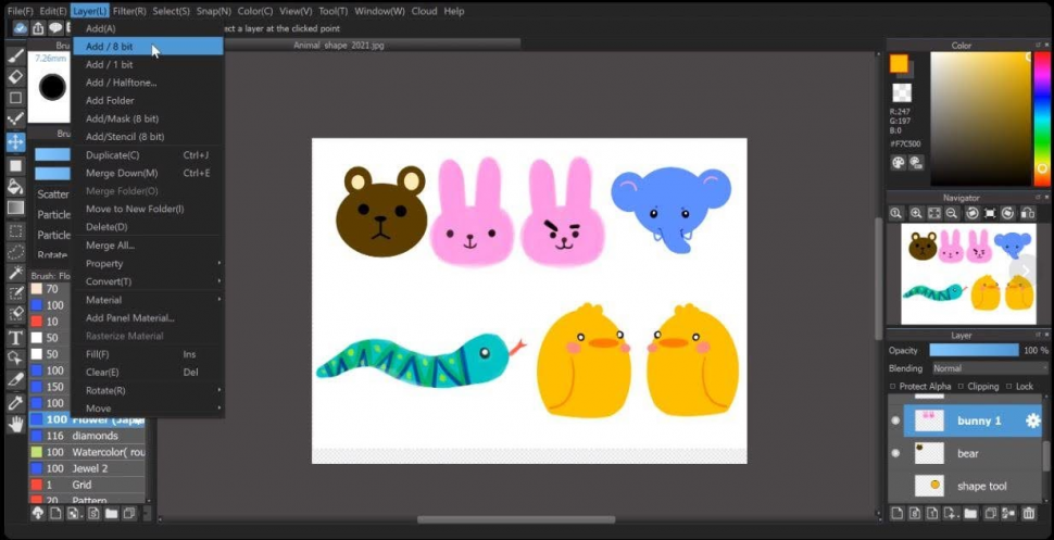 Beginner Digital Art (6+) - LIVE Virtual Art Class 2022-2023 | Kids Out ...