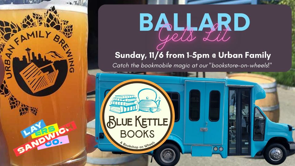 Books-n-Brew at Urban Family Brewing | What’s happening in Seattle