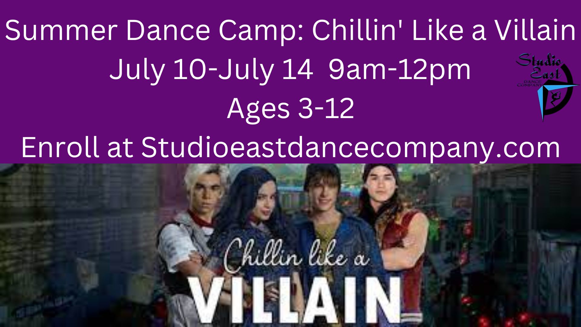 Summer Dance Camp: Chillin' Like a Villain | Kids Out and About Rochester