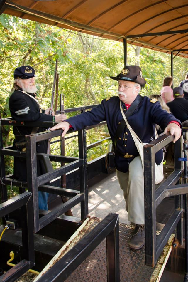 Civil War Reenactment Train Ride - Walkersville Southern Railroad ...
