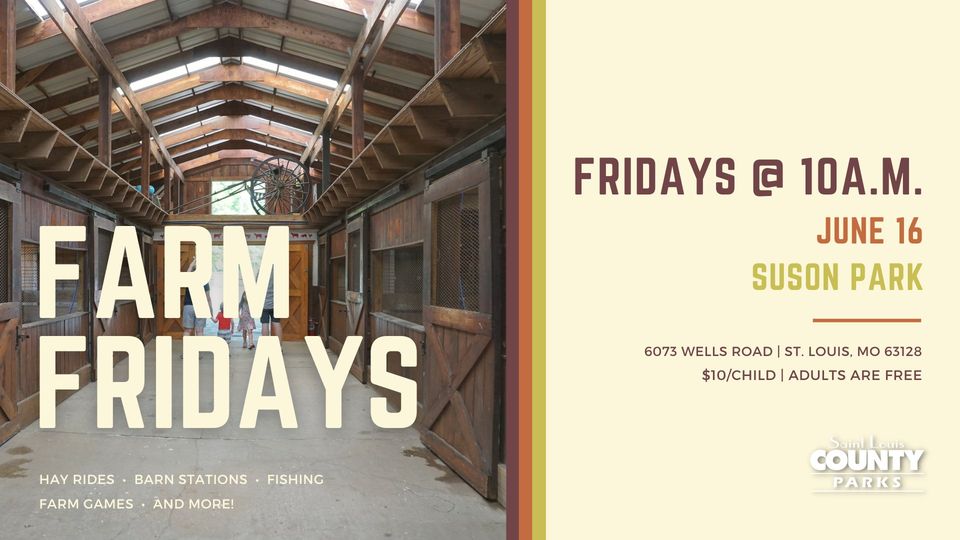 Farm Friday at Suson Park | Kids Out and About St. Louis