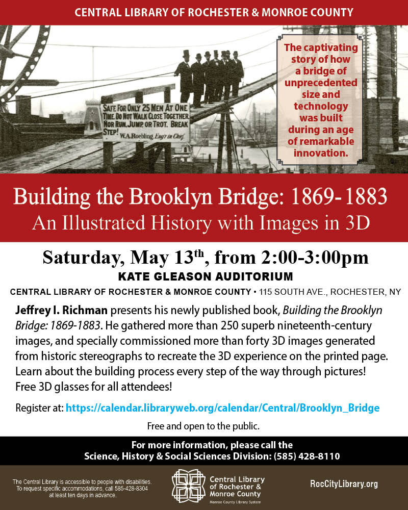 Building the Brooklyn Bridge 1869 - 1883 with Jeffrey I. Richman | Kids ...
