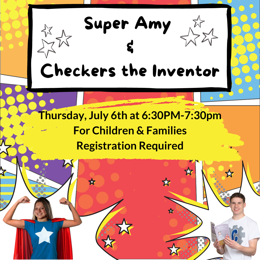 Super Amy & Checkers the Inventor | Kids Out and About Rochester