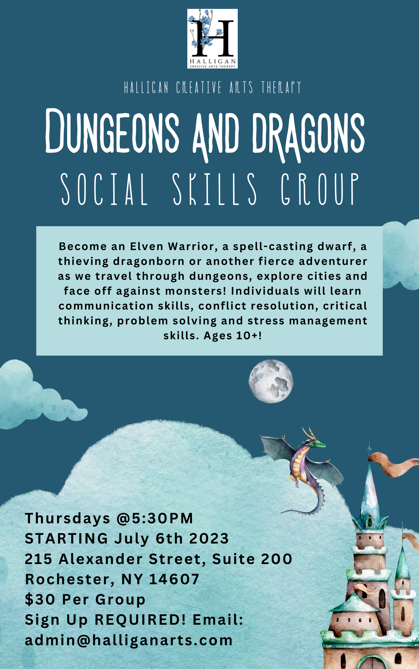 Dungeons and Dragons Social Skills Group | Kids Out and About Rochester