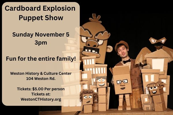 Cardboard Explosion Puppet Show | Kids Out and About Fairfield County, CT