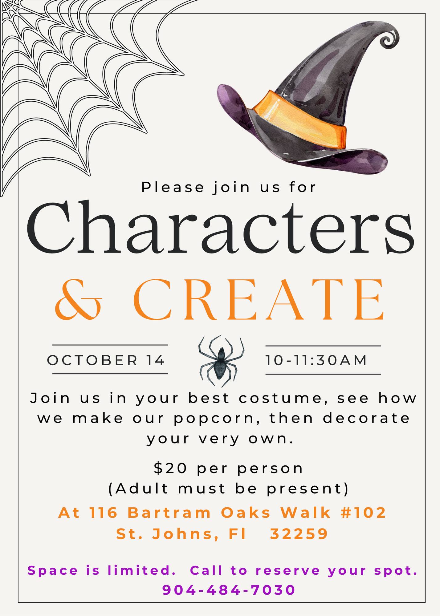 Characters & Create at The Poppin Box | Kids Out and About Jacksonville