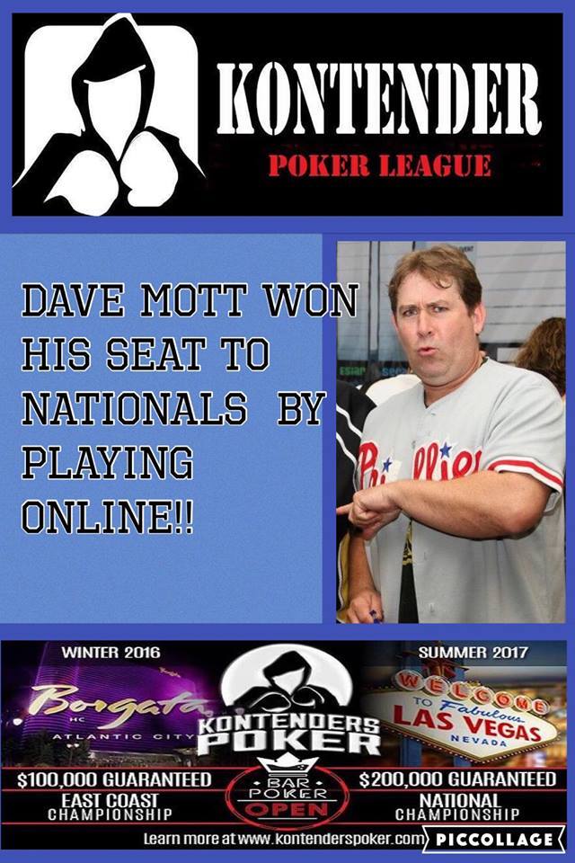 Dave Mott - Kontenders Poker