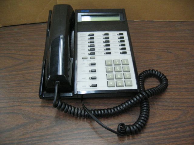 Rolm RP624SL 66409B 06D8738 24 Button LCD Display Business Phone Black ...